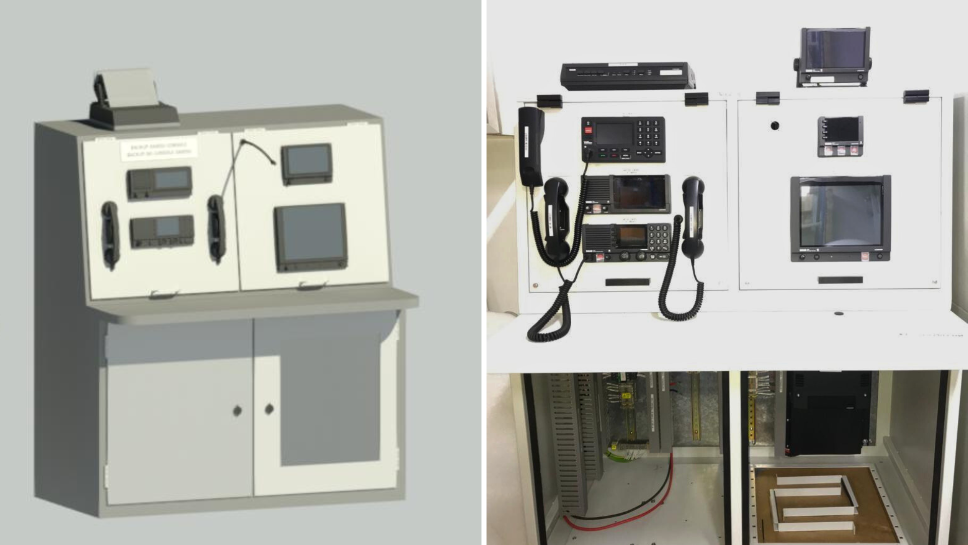 The Backup Console of the GMDSS
